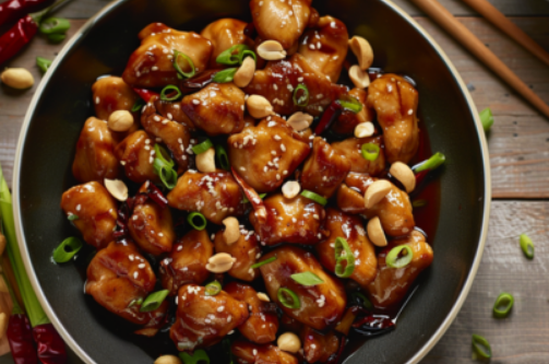 Kung Pao Chicken Recipe | Chines Ko Po Chicken